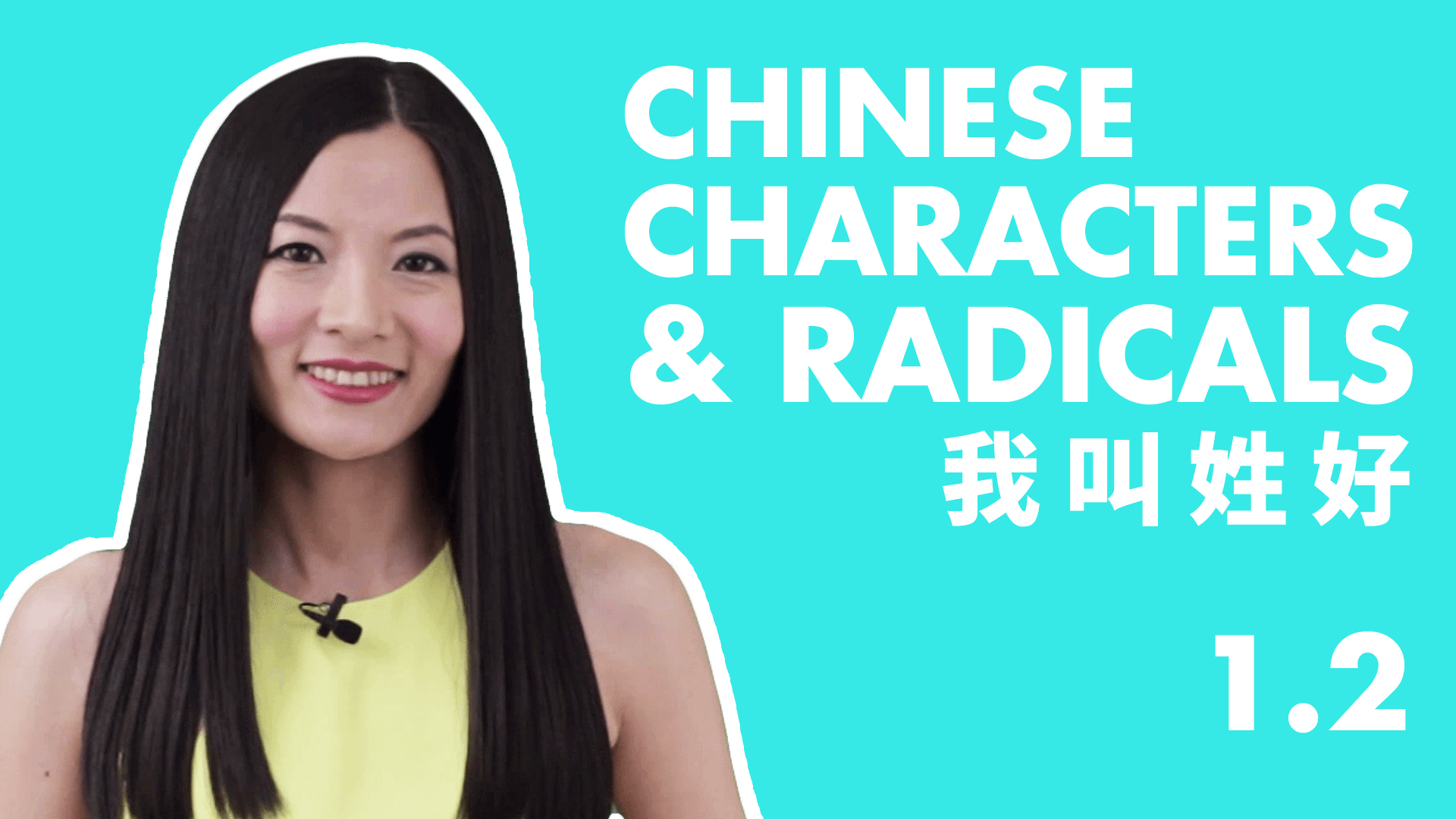 Learn How to Write Chinese Characters Wo, Jiao, Xing, Hao